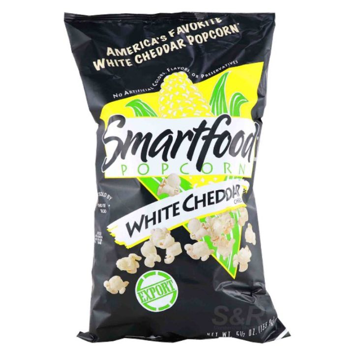 S&R Smartfood Popcorn White Cheddar 155.9g | Lazada PH