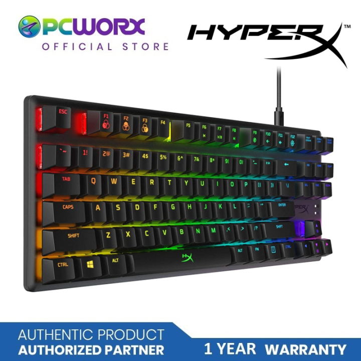 HyperX Mechanical Gaming Keyboard, Software Controlled Light & Macro ...