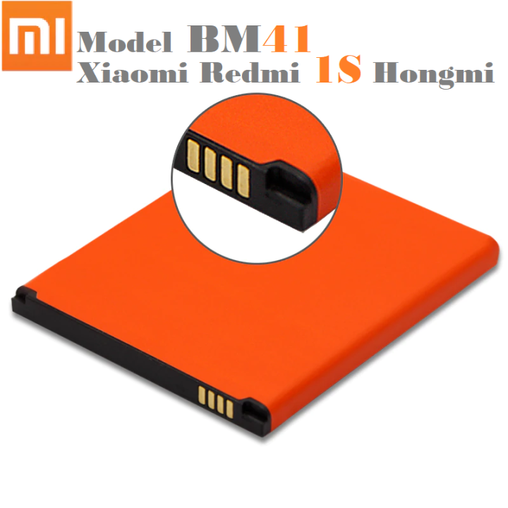Battery for Xiaomi Redmi 1S Hongmi /Model BM41/ Original Quality and Capacity (2050mAh) | Lazada PH