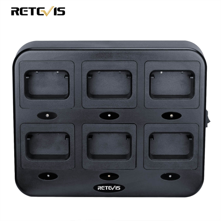 RETEVIS RTC68 Six-Way Charger Multi Unit Charger | Lazada PH