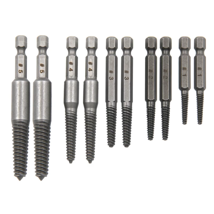 Hexagonal Shank Broken Head Screw Extractor Screw Broken Head ...