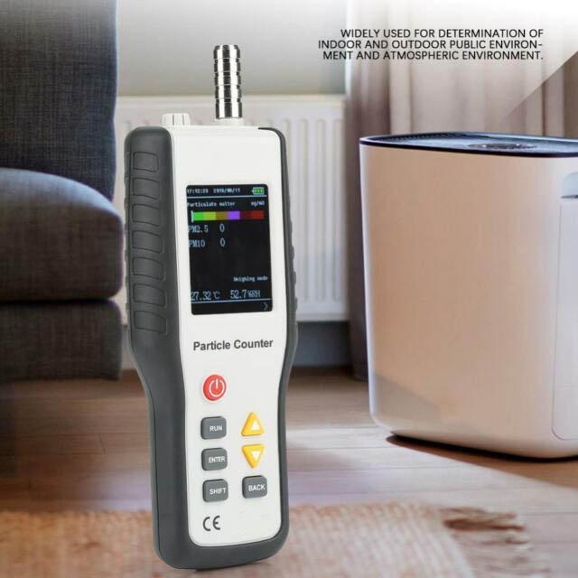 Particle Counter HTI HT9600 PM2.5 Detector HT-9600 Air Quality Monitor ...