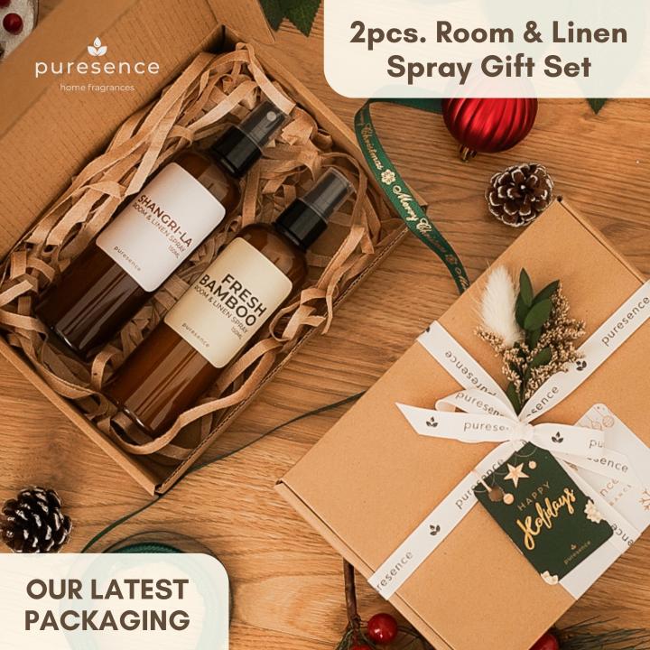 Room And Linen Spray Gift Set (2x 150mL) By Puresence Home Fragrances ...