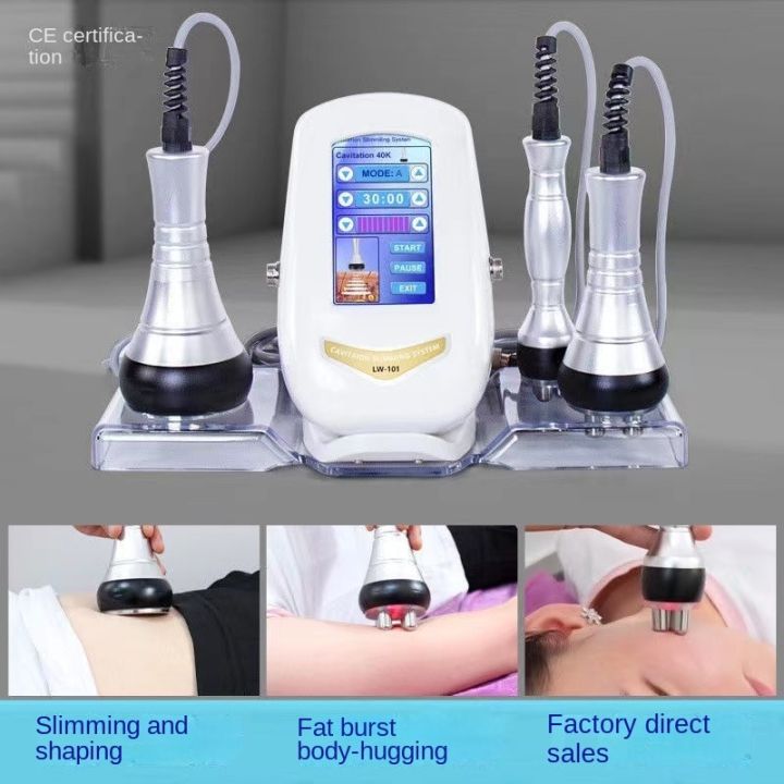 3-in-1 40K Ultrasonic Vacuum Radio Frequency Instrument RF Weight Loss ...