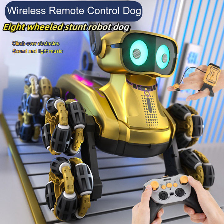 Wireless Remote Control Dog Interactive Robot Pet Interactive Rc Robot ...