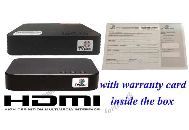 ABS CBN TV PLUS HDMI and RCA | Lazada PH