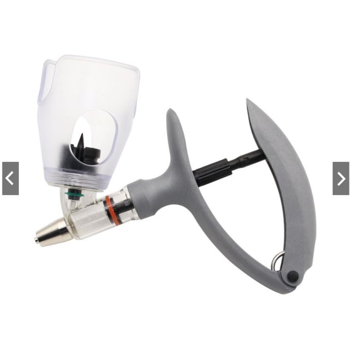 (Germany) Veterinary Injector Automatic Self Refill Animal Re-usable ...