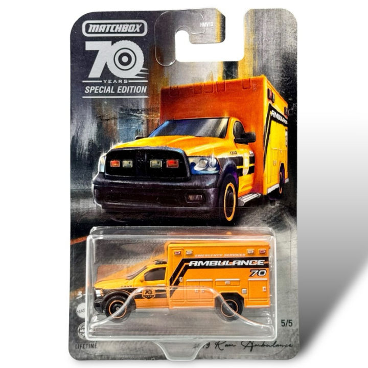 Matchbox | 2019 RAM AMBULANCE สเกล 1:64 | Lazada.co.th