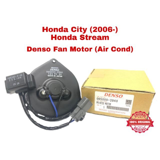 Denso Air Cond Fan Motor 065000-2940 Honda Civic (2006-) Honda Stream | Lazada