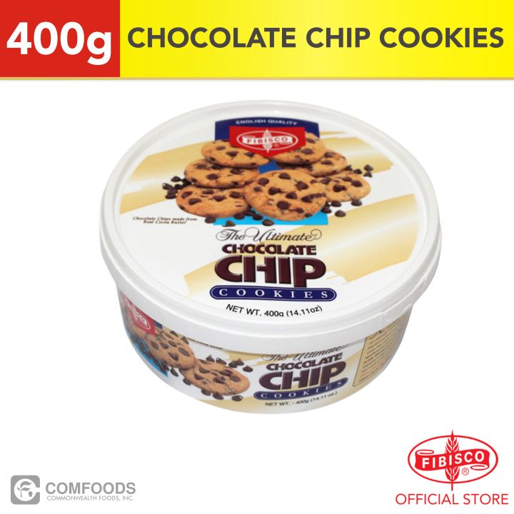 FIBISCO Chocolate Chip Cookies 400g | Lazada PH
