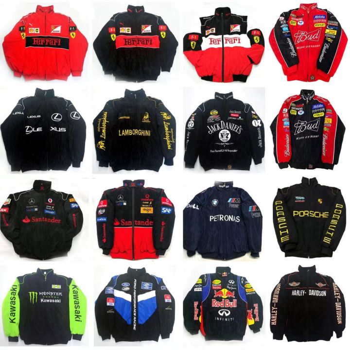 Motorcycle Riding Jacket Suit F1 Racing Suit Cotton Off-Road Jacket ...