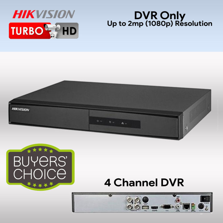 HIKVISION TURBO HD DVR 4 CHANNEL with or w/o HDD Hard Disk (500GB, 1TB ...