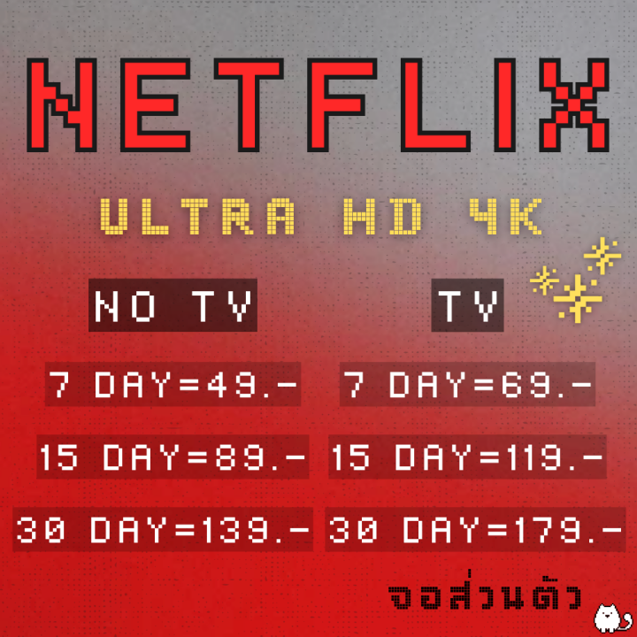 Netflix Premium 4k พร้อมส่ง | Lazada.co.th