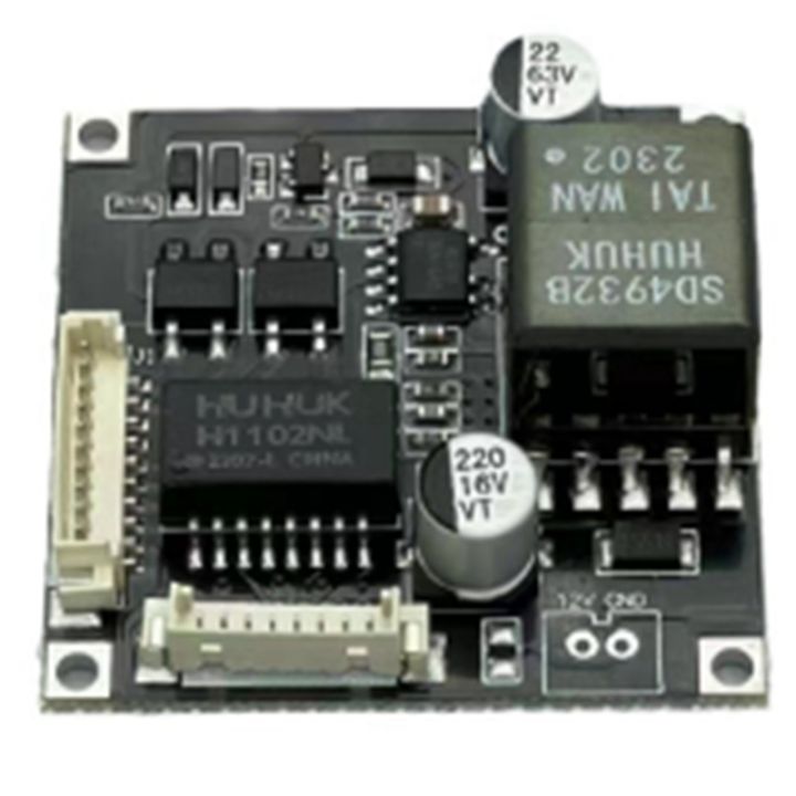 Network IP Cameras PoE Module Board IEEE802.3af Compliant 12V 1A Output ...