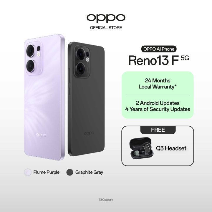OPPO Reno13 F 5G 24(12+12GB)+256GB / 2 Year Local Warranty / Snapdragon ...