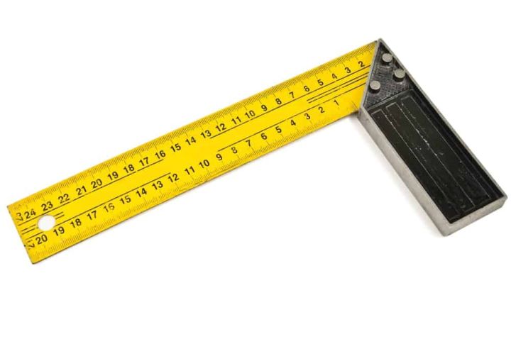 tkng L Square Angle Ruler, Squala Stainless Steel Ruler, positioning ...