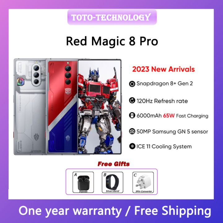 【Ready Stock】Red Magic 8Pro【Global Rom】Red Magic 8 Pro+ Snapdragon 8 ...