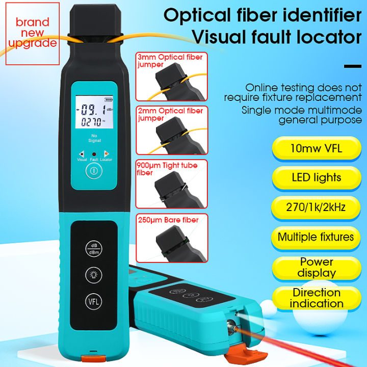 COMPTYCO AUA-40 Fiber Optic Identifier Live Fiber Optical Identifier with 10Mw Visual Fault ...