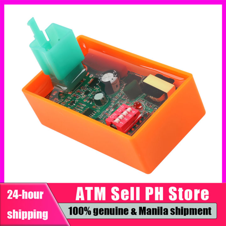 【In stock】Programmable CDI Lgnition 4 Pin DC CDI Racing Box DIP Switch ...
