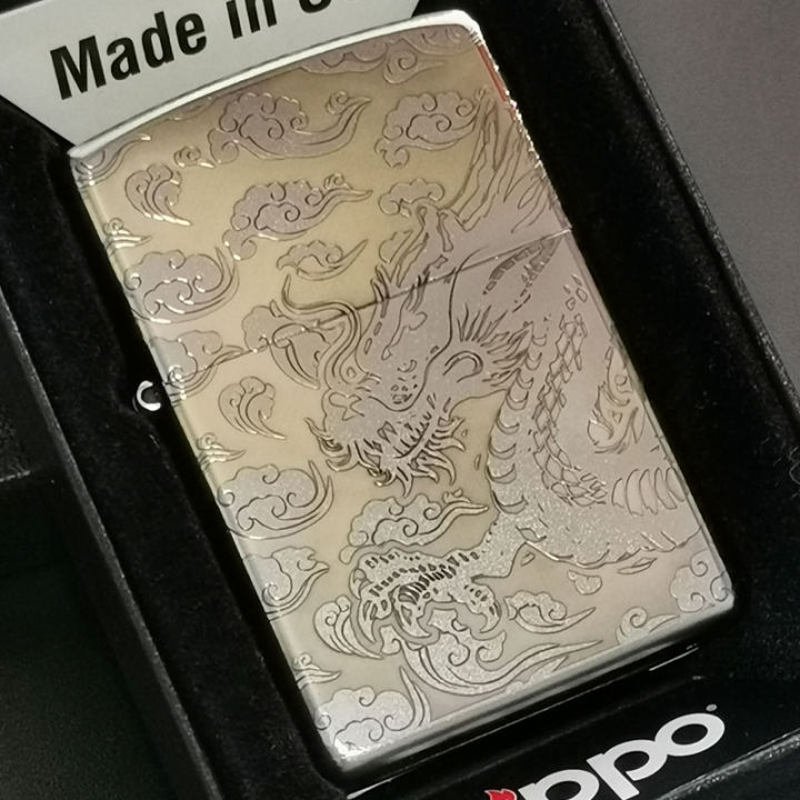 Zippo lighter shell genuine men's treasure windproof kerosene lighter ...