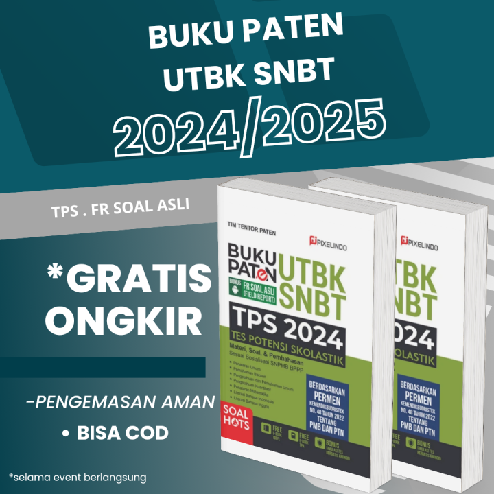 BUKU UTBK SNBT TPS 2024 Lengkap dan Update TERUPDATE | Lazada Indonesia