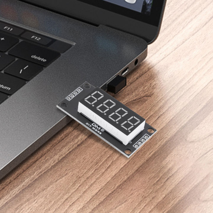 TM1637 LED Display Module 7 Segment Glow Tube Clock 0.36 Inch Digital ...