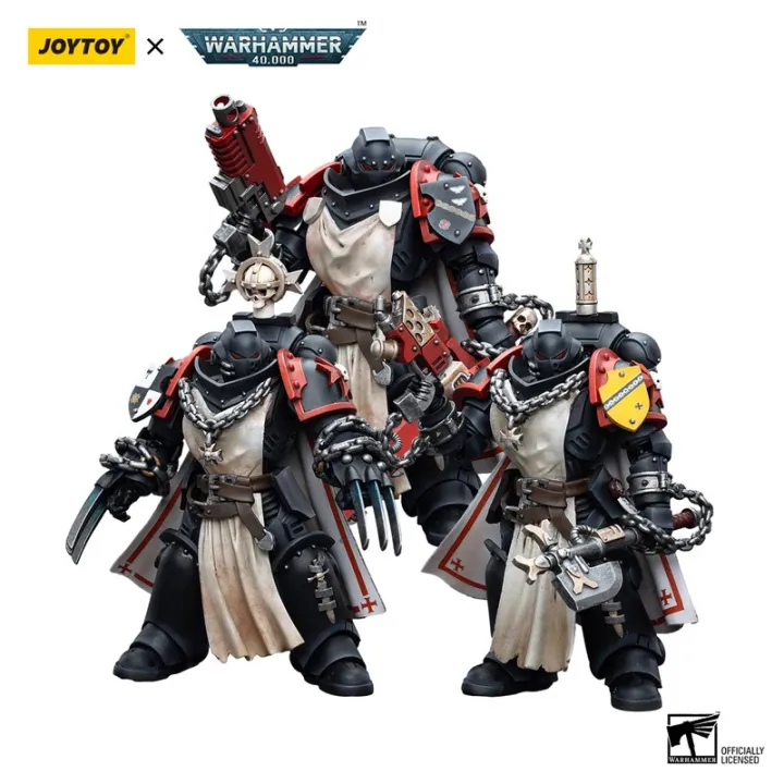 JOYTOY Warhammer 40k 1/18 Action Figures Anime 12cm Black Templars ...