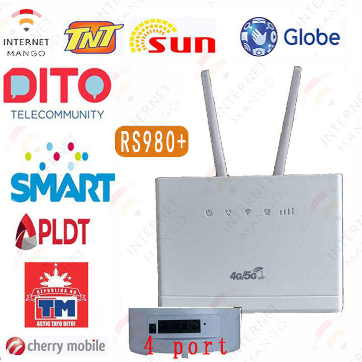 CPE RS980+ 4G Wifi Router 4G GSM Gateway FDD TDD LTE WCDMA Wireless ...