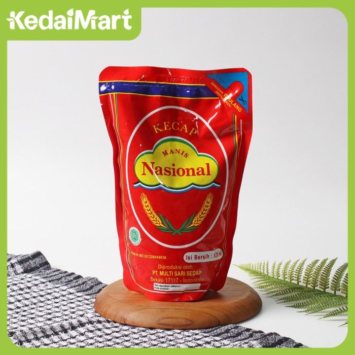 Kecap Manis Nasional Refill 520 ml | Lazada Indonesia