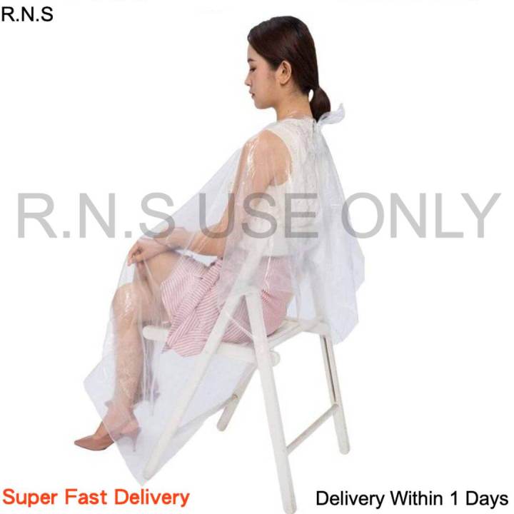 Disposable Cape Apron Saloon Cutting Disposable Cape Apron Hair Cutting ...