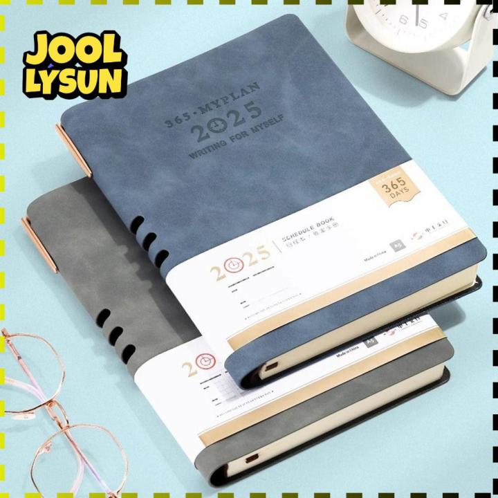 WELLVIZ A5/A6 2025 Planner Notebook Study Notebook With Gel Pen 2025 ...