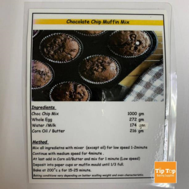 Muffin Mix Choc Chip 500G | Lazada