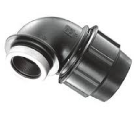HDPE FITTINGS Poly Female Bend, PP Poly Water Connection Fitting 20mm ...