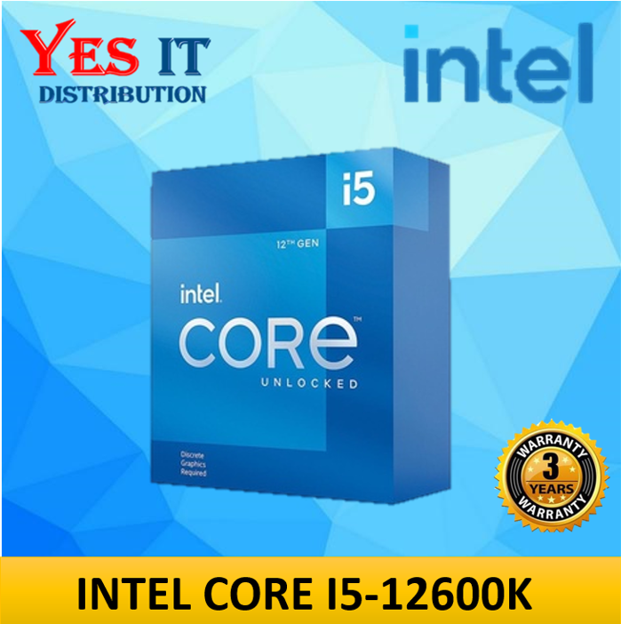 INTEL CORE I5-12600K 20M CACHE , UP TO 4.90GHz 12th GEN PROCESSOR | Lazada
