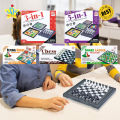 SK Kids Multifunctional Board Games Flying Chess Snake Ladder Exploited ...