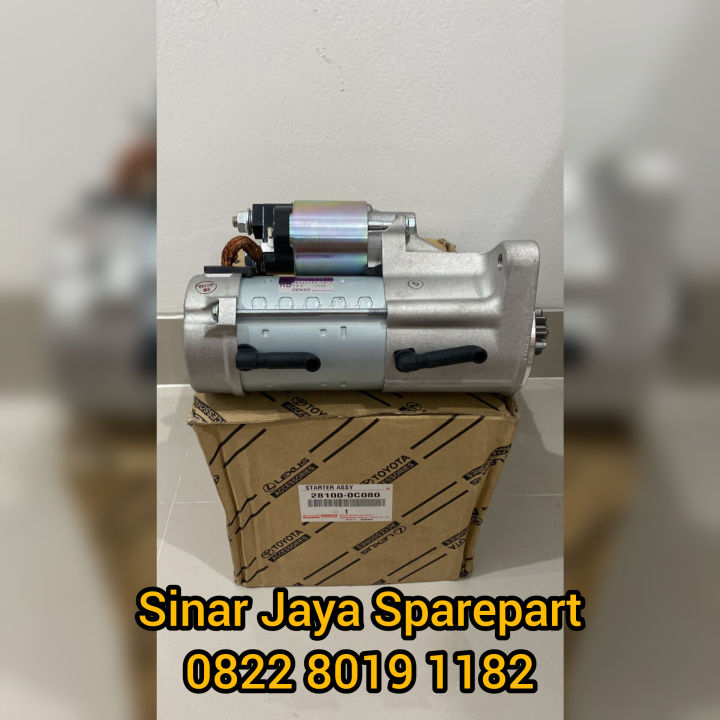 Dinamo Starter Hilux Revo Bensin Innova Reborn Bensin Original 28100 ...