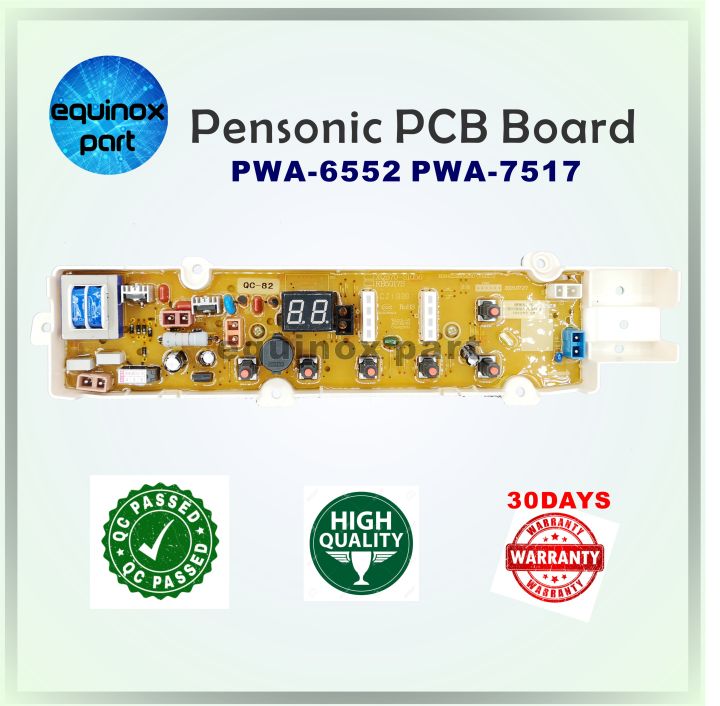 Pensonic PWA-6552 PWA-7517 Washing Machine PCB Board | Lazada