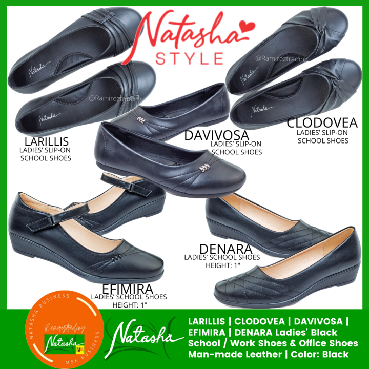 NATASHA BLACK SHOES FOR LADIES SCHOOL SHOES | LARILLIS | CLODOVEA ...