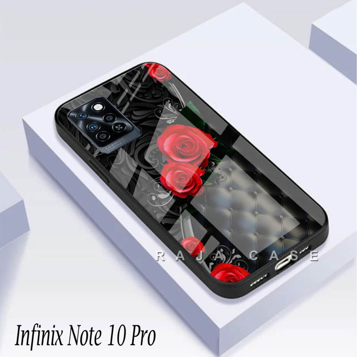 Softcase Glass Kaca Infinix Note 10 Pro - J104- Casing Hp Infinix Note ...