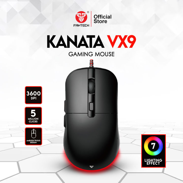 Fantech VX9 Kanata Wired Gaming Mouse With Lighting Effects | Lazada PH