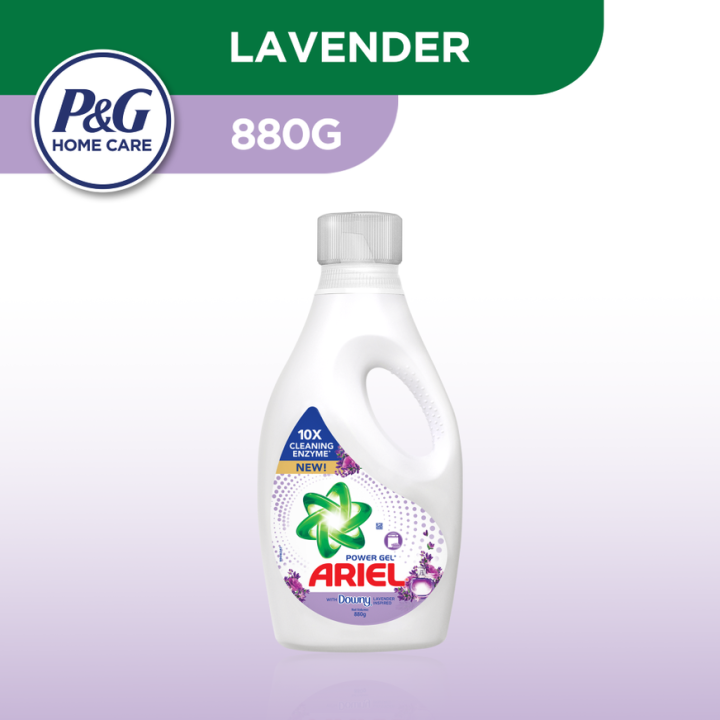 Ariel Liquid Detergent Lavender 880g Bottle (Laundry, Detergent ...