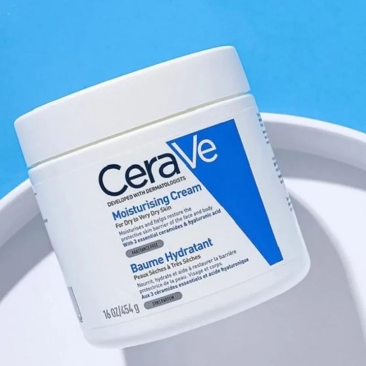 CeraVe Moisturizing Cream Repair The Barrier And Relieve Skin Anti ...