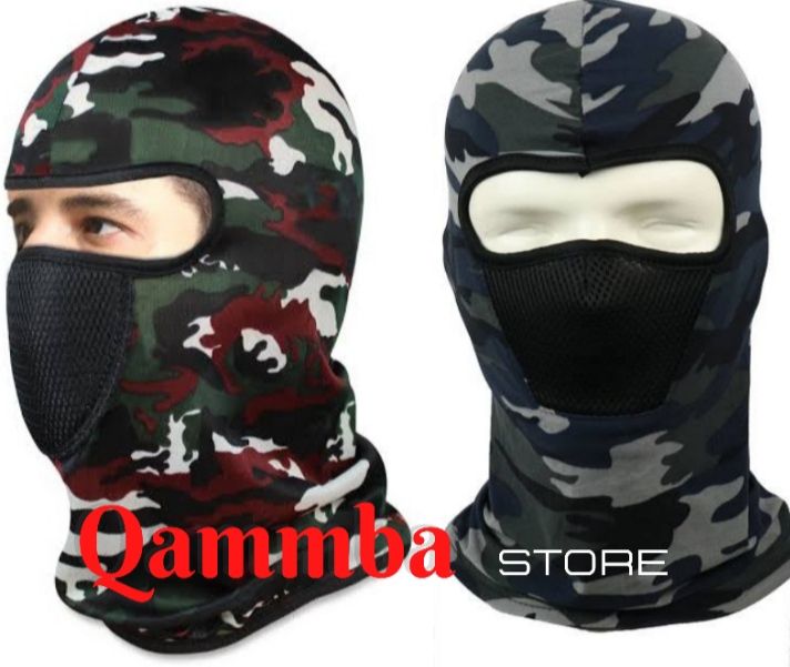3 PCS Buff Ninja Hitam & Army / Master Buff Balaclava / Penutup Wajah ...