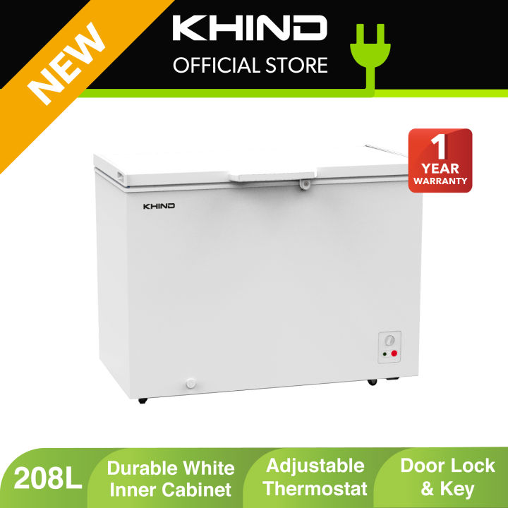 KHIND 208L Chest Freezer FZ208 | Lazada