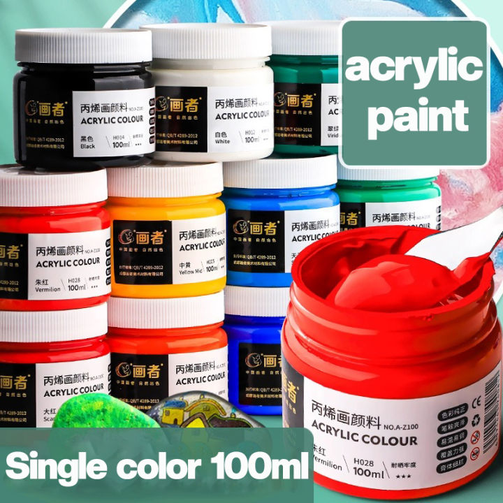 3D painter acrylic paint 100ml acrylic paint vat wholesale student ...