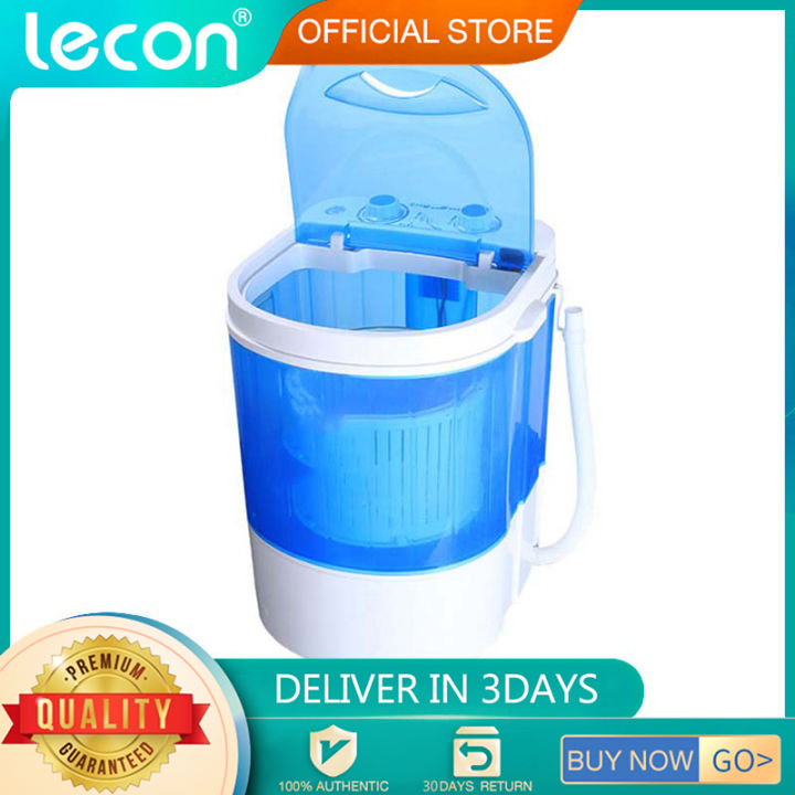 Lecon 3.0KG single-cylinder single-cylinder small mini washing machine ...