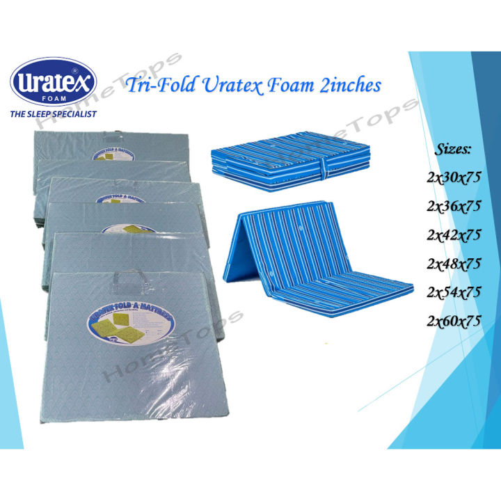 NEW legit Uratex Foam 3 Fold 2" Thickness | Lazada PH