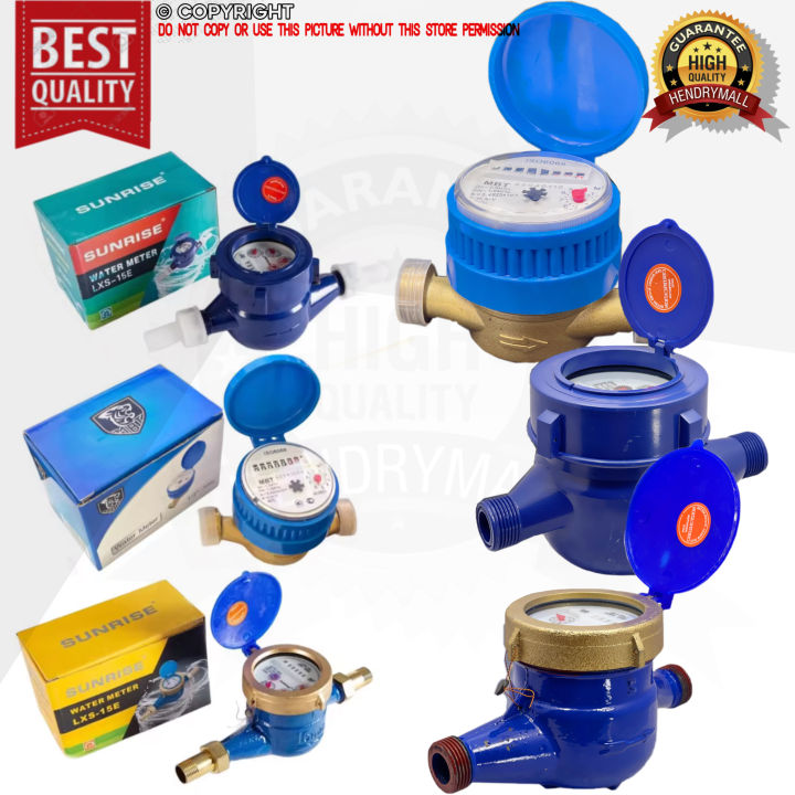 BRASS / PVC / METAL Water Meter Water Sub-meter quality assurance ...