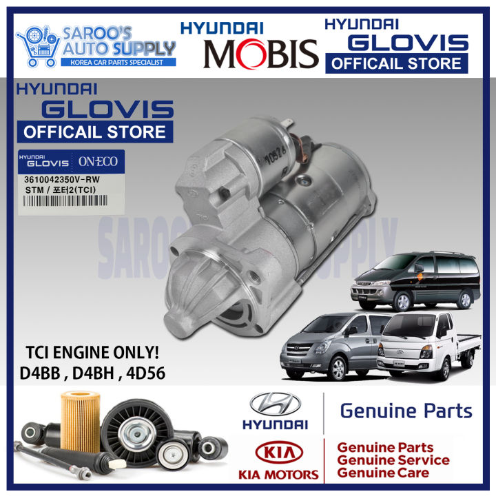 [TCI][Hyundai] Starter Motor For Hyundai Starex , H100 (Porter2 ...
