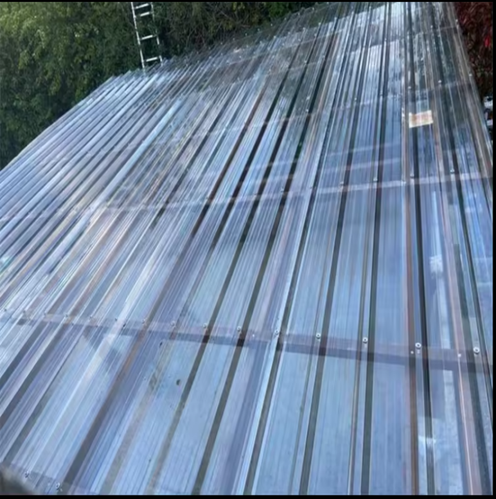 8FT SKYLIGHT ROOF, RIB TYPE , POLYCARBONATE ROOF CLEAR,TRANSPARENT ROOF ...